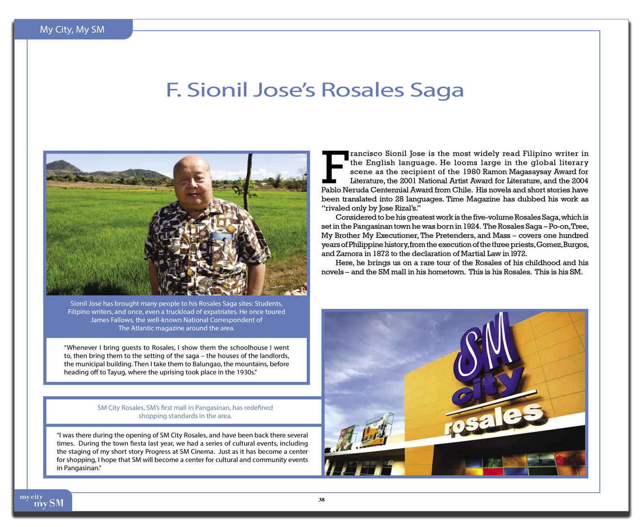MY CITY, MY SM – ROSALES - My City, My SM