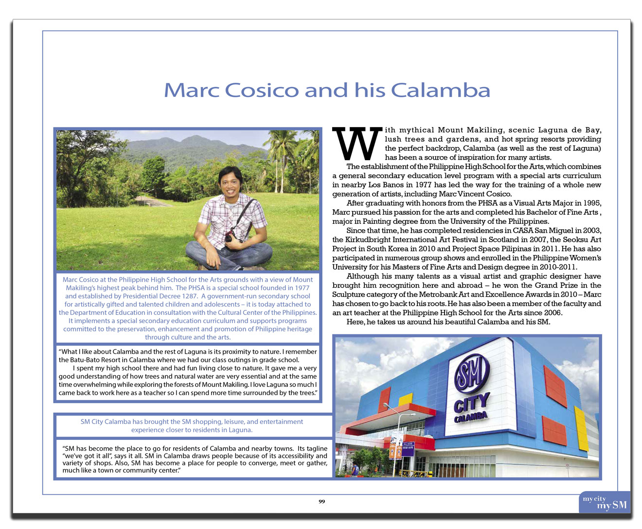 MY CITY, MY SM – CALAMBA - My City, My SM