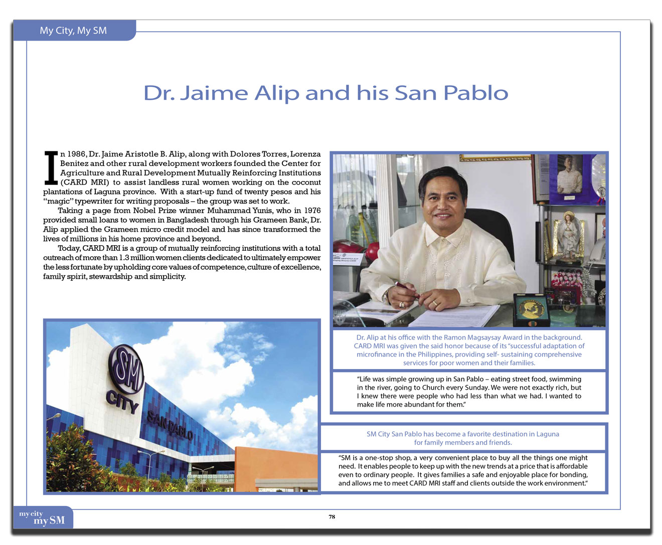 MY CITY, MY SM – SAN PABLO - My City, My SM